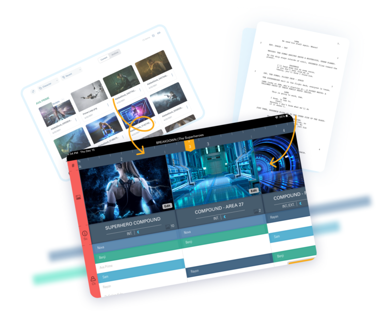 Breakdown & Media Hub - ProductionPro